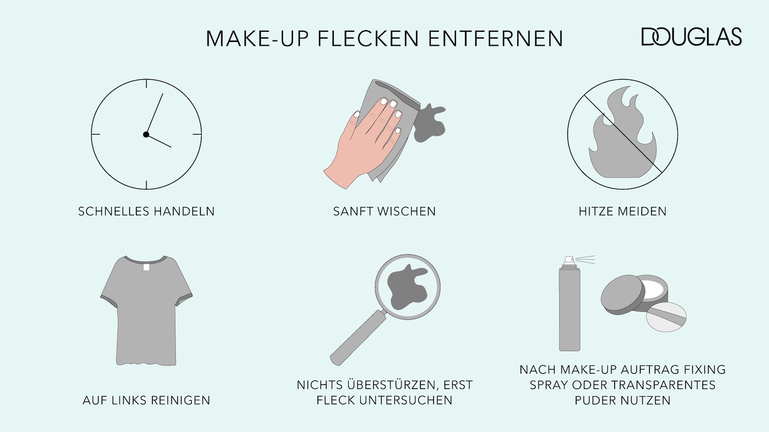 Make-up-Flecken entfernen ️ Tipps | DOUGLAS