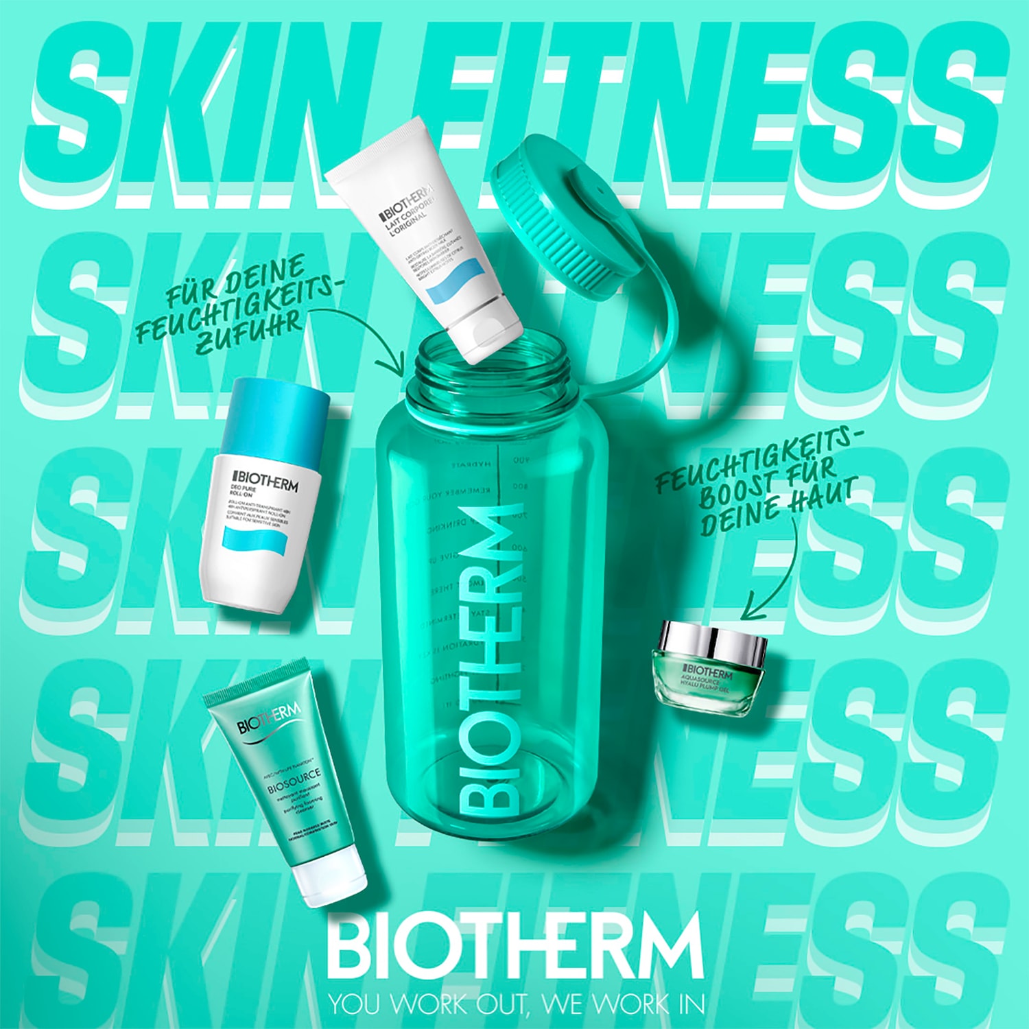 Biotherm Aquasource Drop-Set Grün Körperpflegeset ️ online kaufen | DOUGLAS